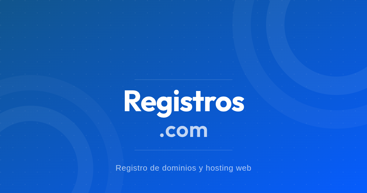 Dominio .gt — Registro de dominios .gt | Registros.com